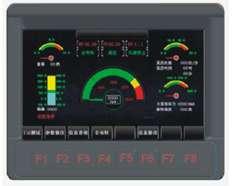 7 Inch TFT Color Display With Die Cast Aluminum Shell Material Front ...